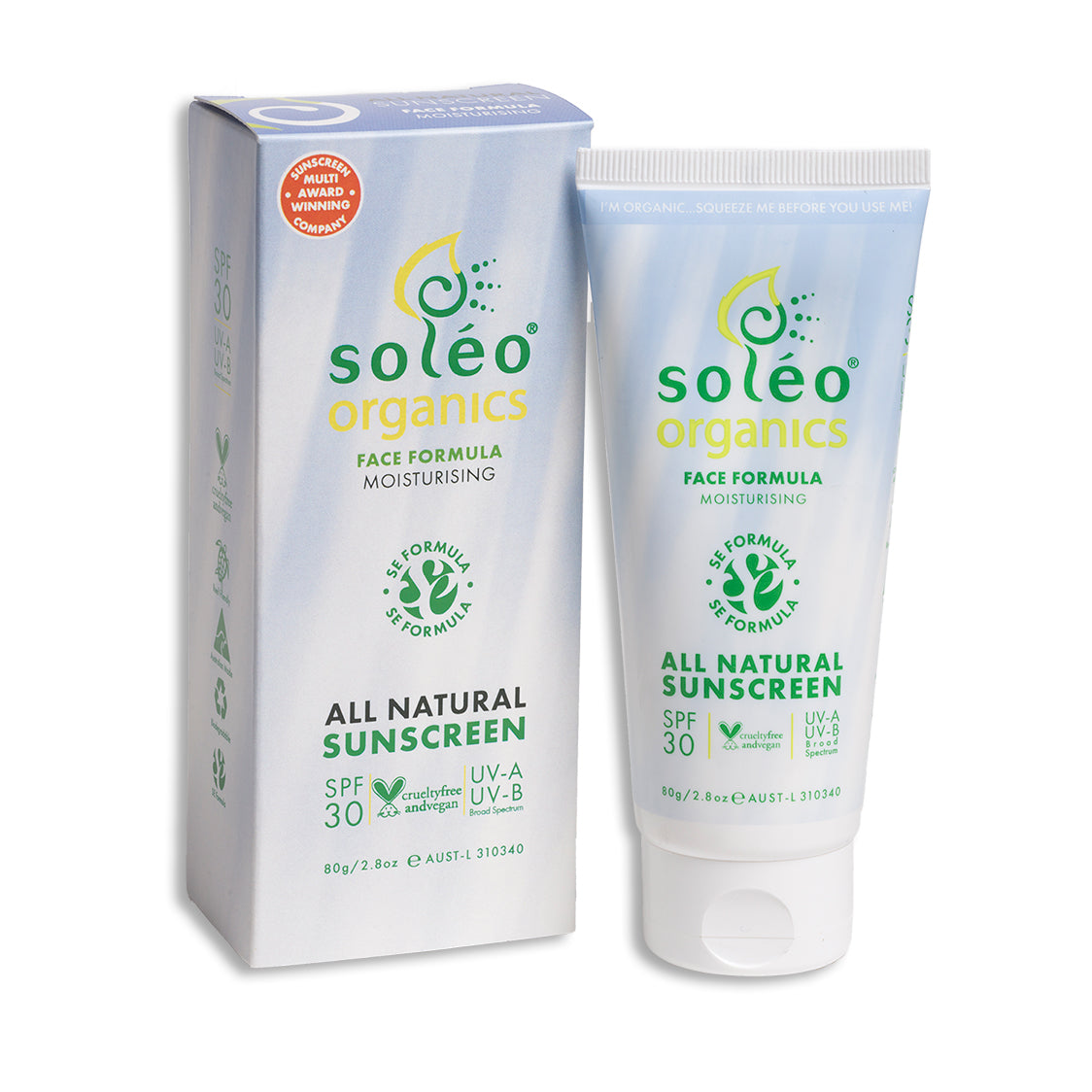 Soléo Organics Face Formula Moisturising – SKNLife